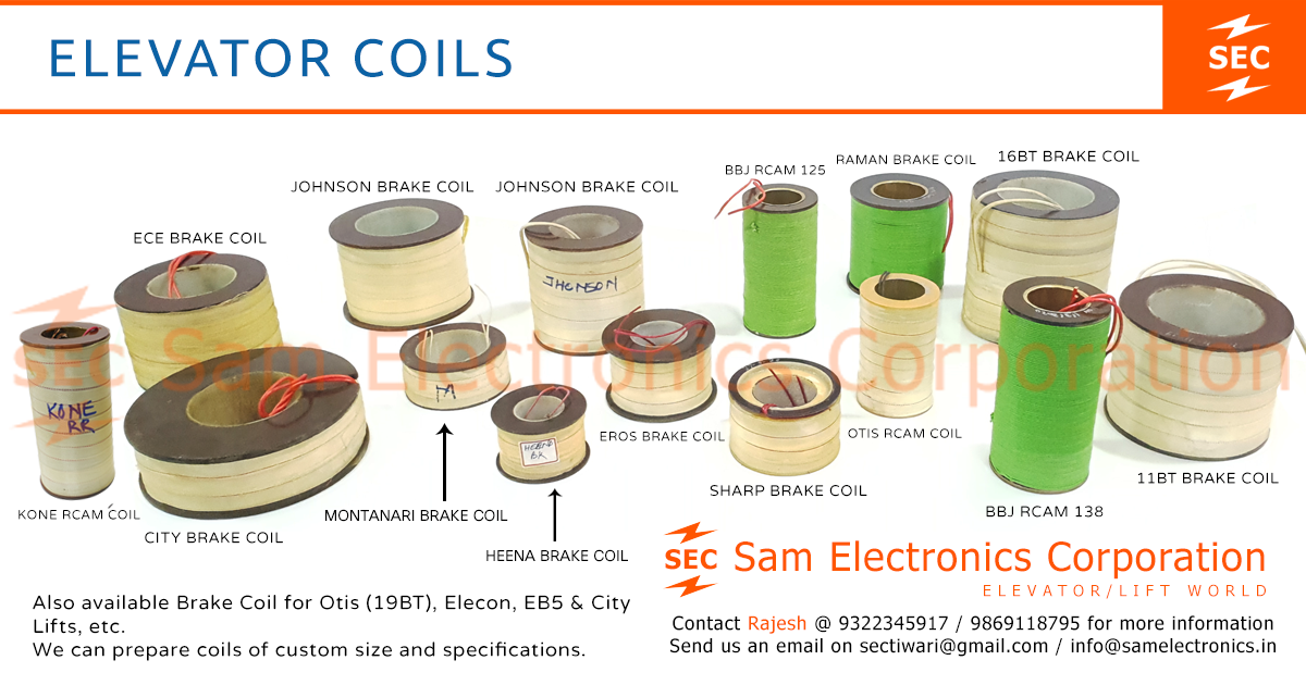Elevator Coils - Sam Electronics Corporation